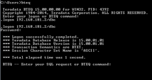 Teradata Installation Guide - Teradata Point