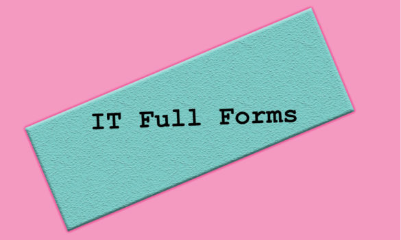 IT full forms {complete list} - Teradata Point