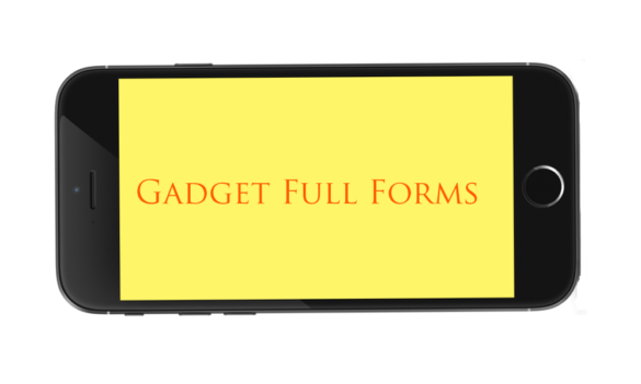 Gadgets Full Forms - Teradata Point